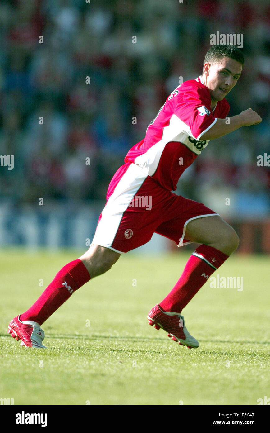 STEWART DOWNING MIDDLESBROUGH FC RIVERSIDE STADIUM MIDDLESBROUGH 13 ...