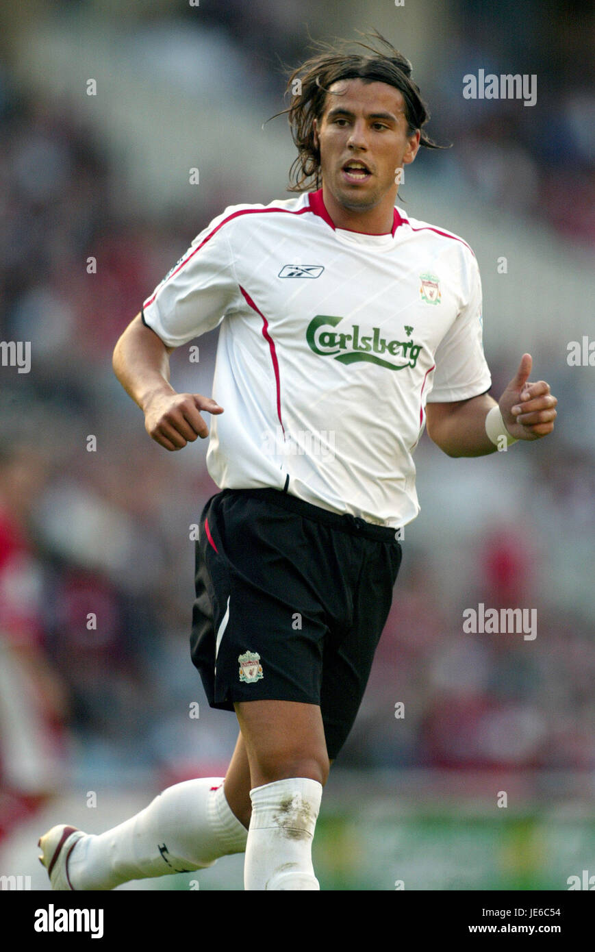 MILAN BAROS LIVERPOOL FC RIVERSIDE STADIUM MIDDLESBROUGH 13 August 2005 ...