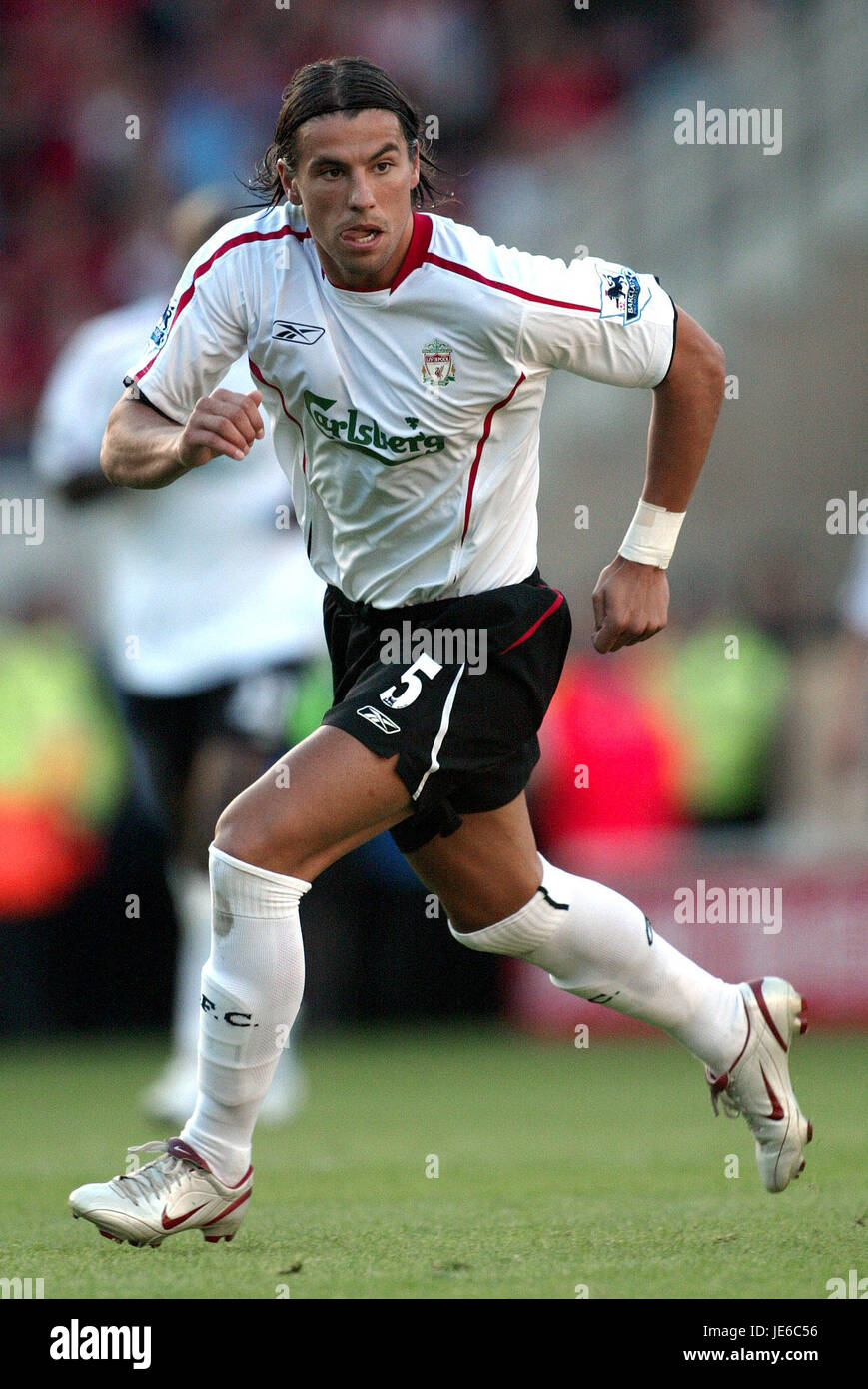 MILAN BAROS LIVERPOOL FC RIVERSIDE STADIUM MIDDLESBROUGH 13 August 2005 ...