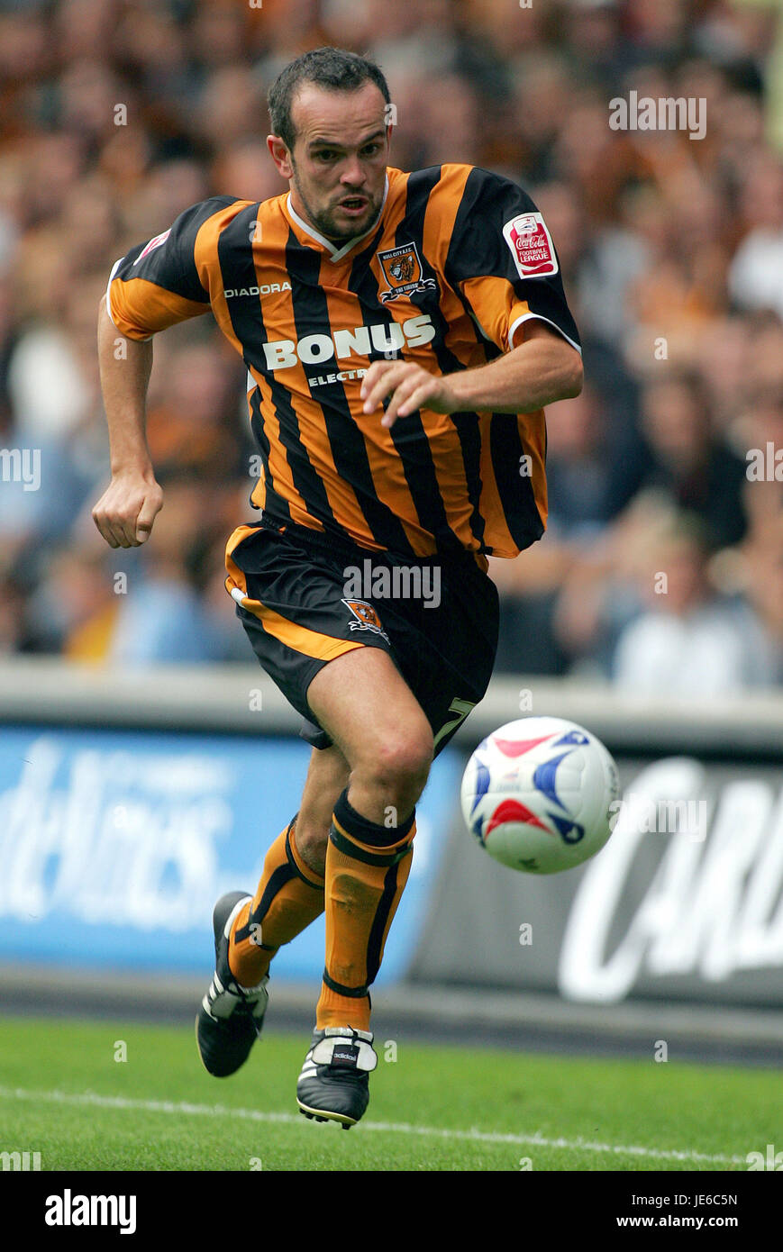 STUART ELLIOTT HULL CITY FC KC STADIUM HULL ENGLAND 06 August 2005 ...
