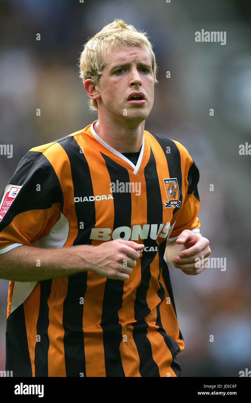 STUART GREEN HULL CITY FC KC STADIUM HULL ENGLAND 06 August 2005 Stock ...