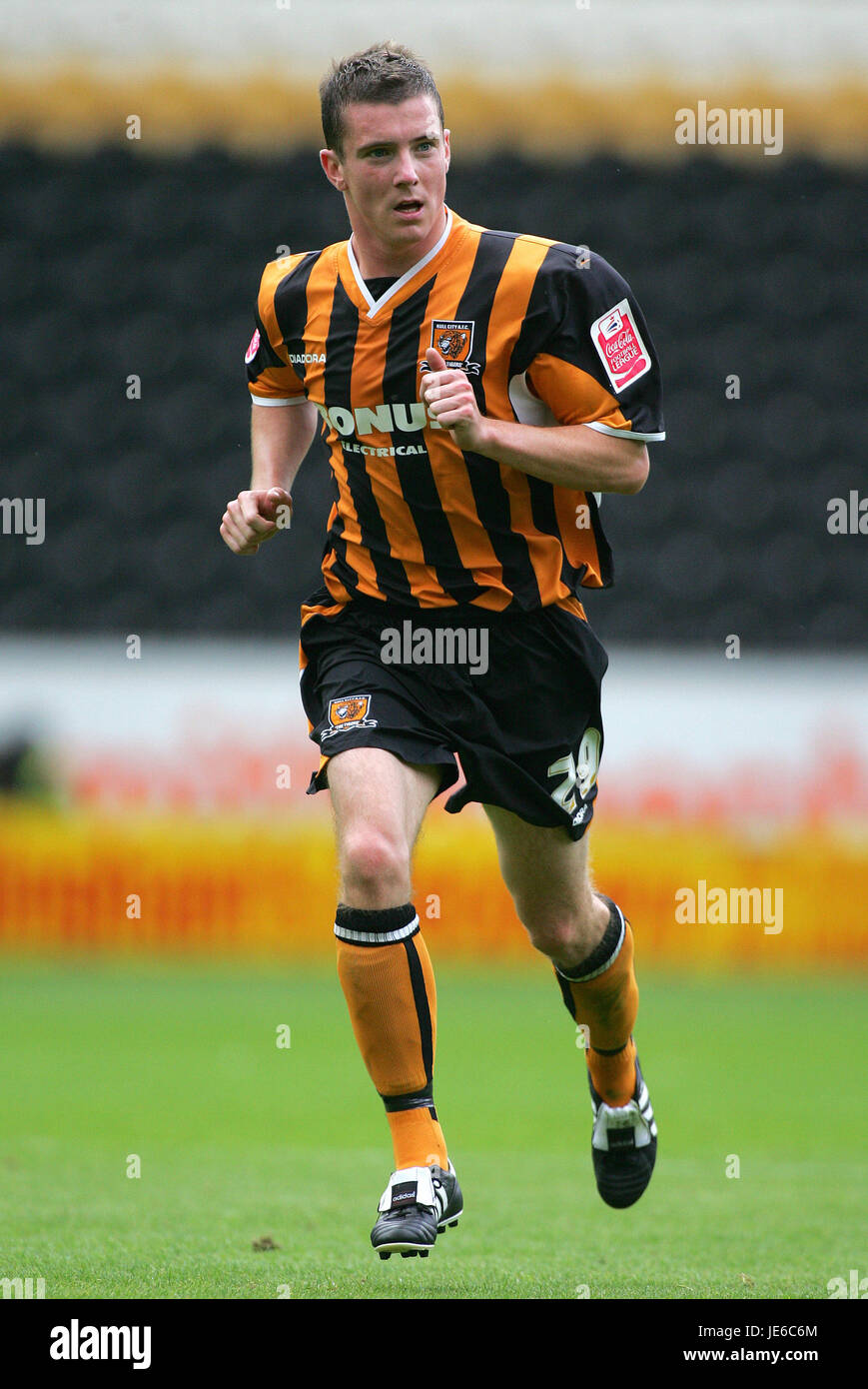 RYAN FRANCE HULL CITY FC KC STADIUM HULL ENGLAND 06 August 2005 Stock ...