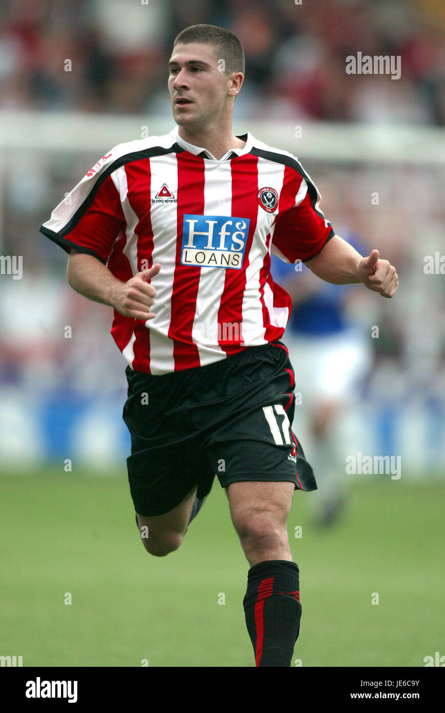 NICK MONTGOMERY SHEFFIELD UNITED FC BRAMHALL LANE SHEFFIELD ENGLAND 07 ...