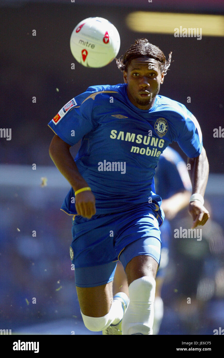 DIDIER DROGBA CHELSEA FC THE MILLENNIUM STADIUM CARDIFF WALES 07 August ...