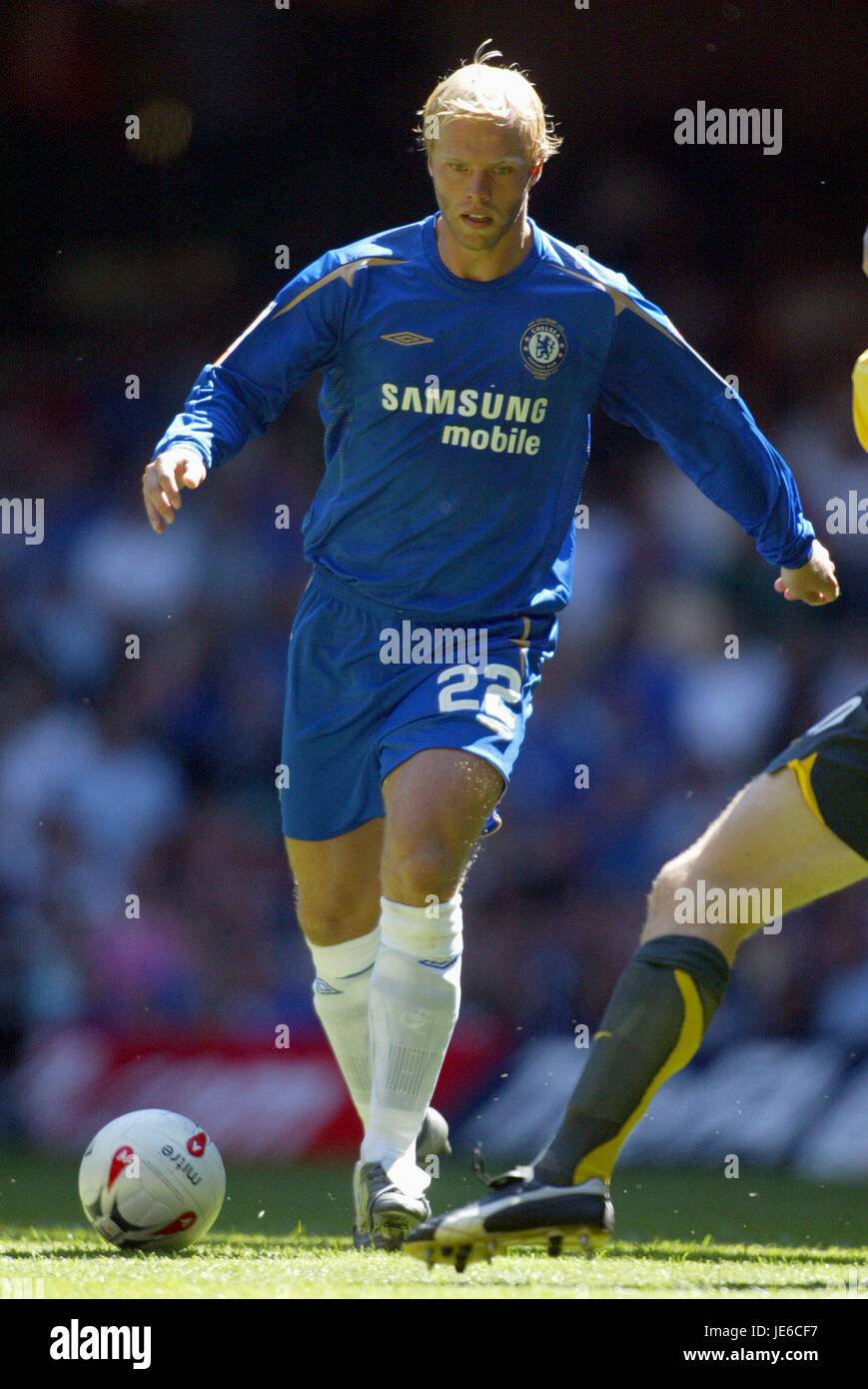 EIDUR GUDJOHNSEN CHELSEA FC THE MILLENNIUM STADIUM CARDIFF WALES 07 ...
