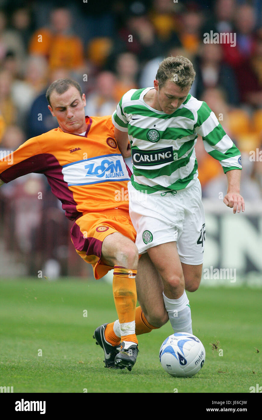 ALAN MCCORMACK & AIDEN MCGEADY MOTHERWELL V GLASGOW CELTIC FIR PARK ...