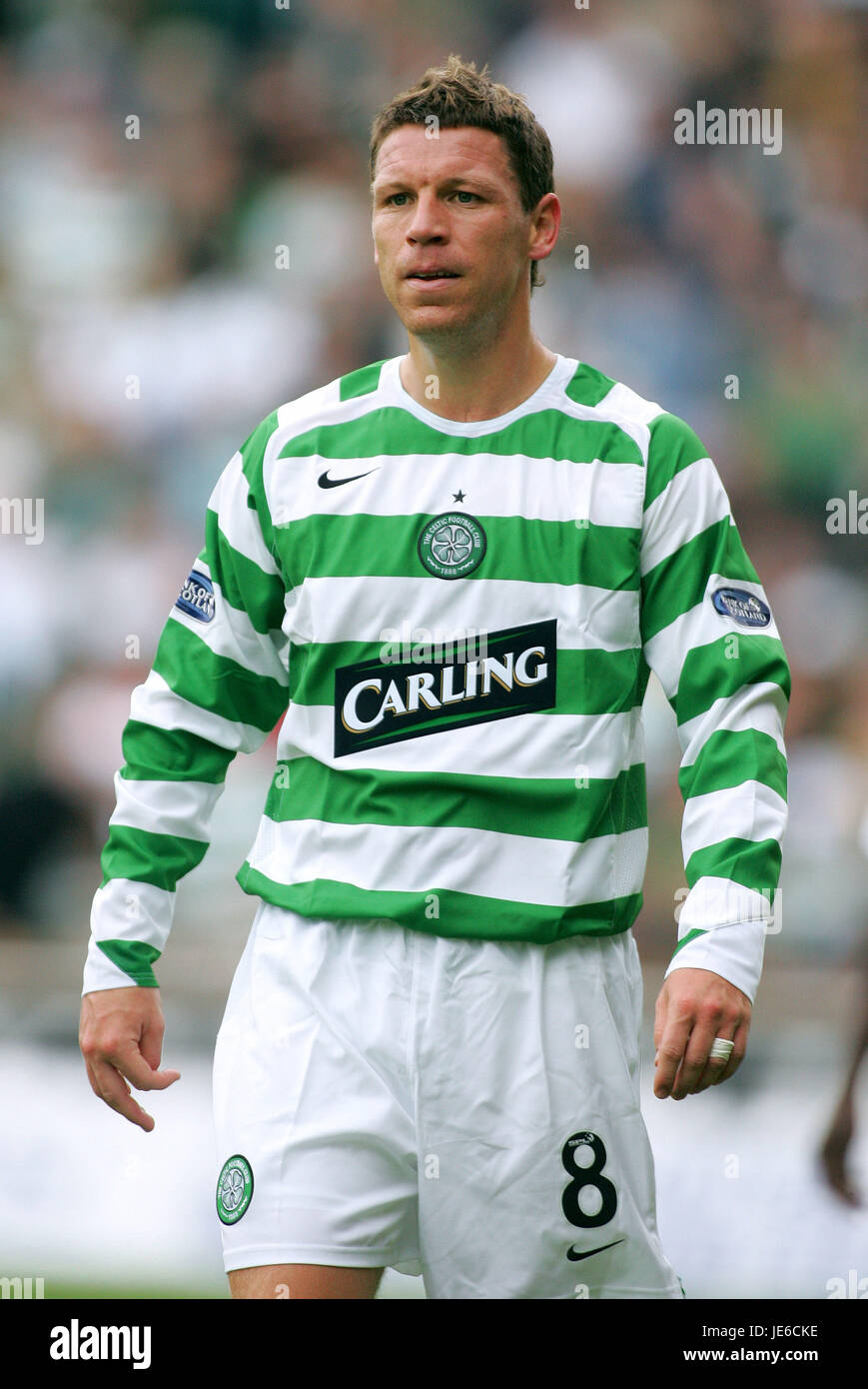 ALAN THOMPSON GLASGOW CELTIC FC FIR PARK MOTHERWELL SCOTLAND 30 July ...