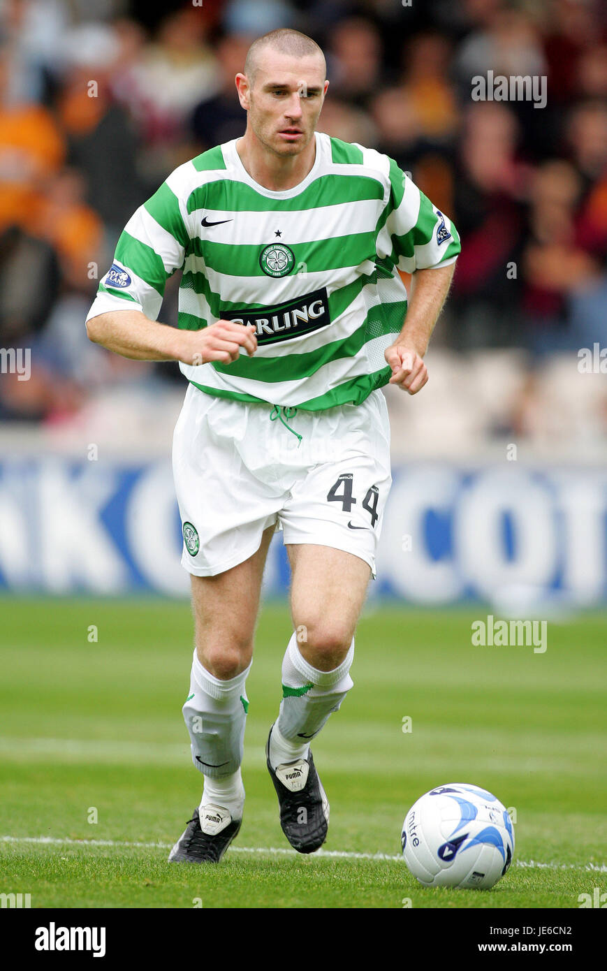 STEPHEN MCMANUS GLASGOW CELTIC FC FIR PARK MOTHERWELL SCOTLAND 30 July ...