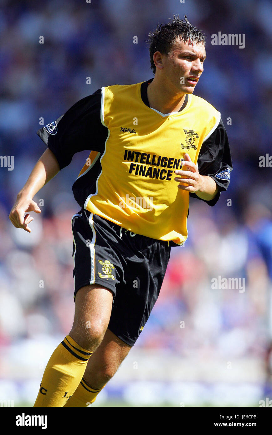 ROBERT SNODGRASS LIVINGSTON FC IBROX STADIUM GLASGOW SCOTLAND 31 July ...