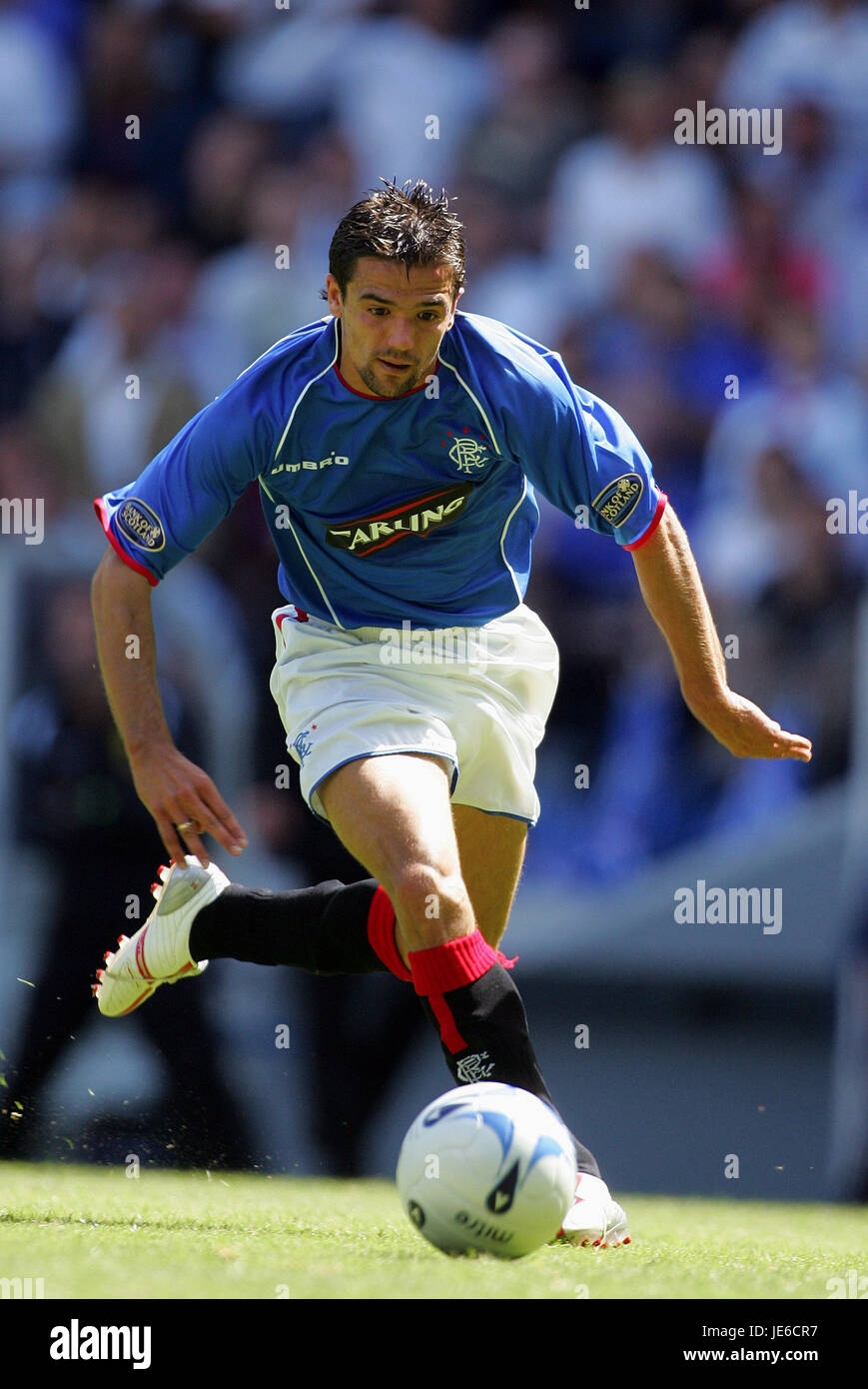 NACHO NOVO GLASGOW RANGERS FC IBROX STADIUM GLASGOW SCOTLAND 31 July ...