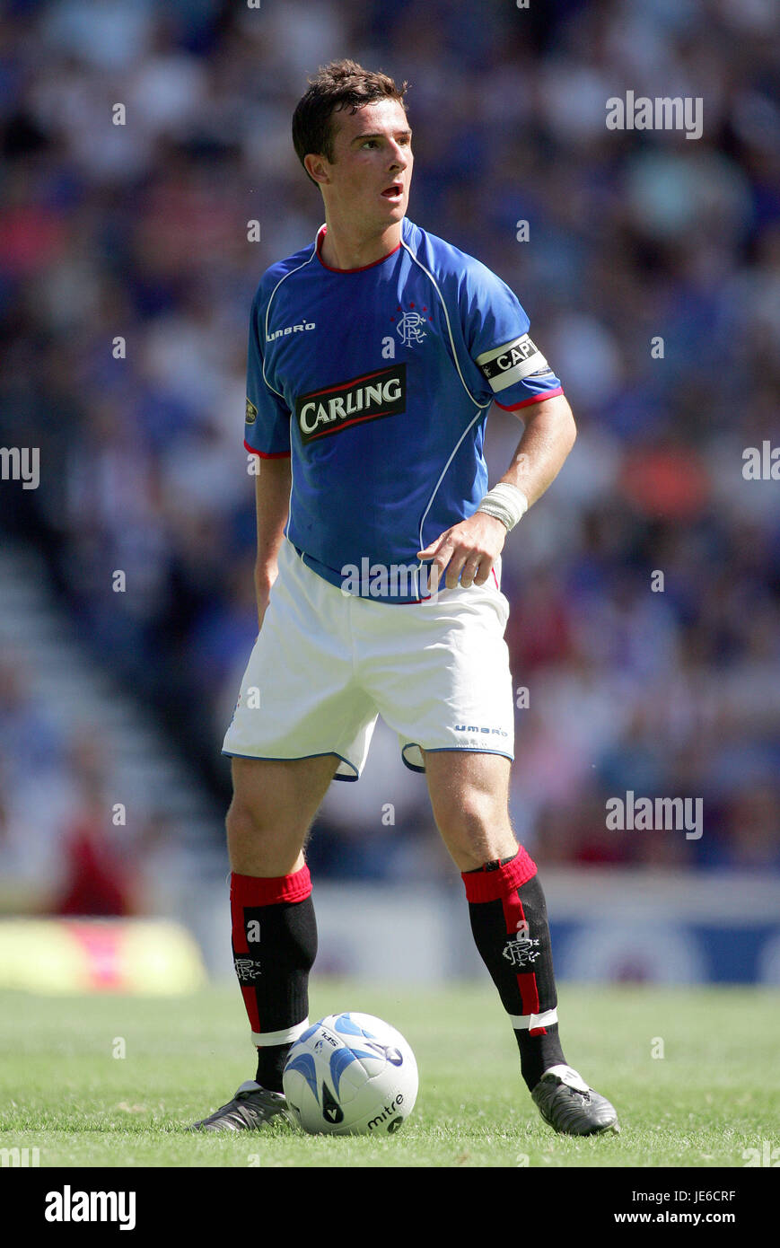BARRY FERGUSON GLASGOW RANGERS FC IBROX STADIUM GLASGOW SCOTLAND 31 ...