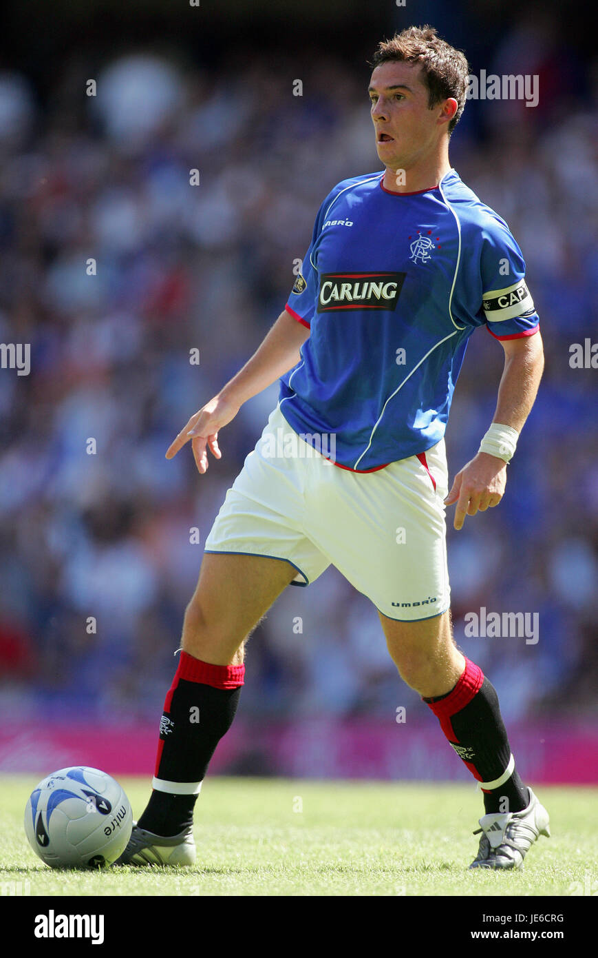 BARRY FERGUSON GLASGOW RANGERS FC IBROX STADIUM GLASGOW SCOTLAND 31 ...