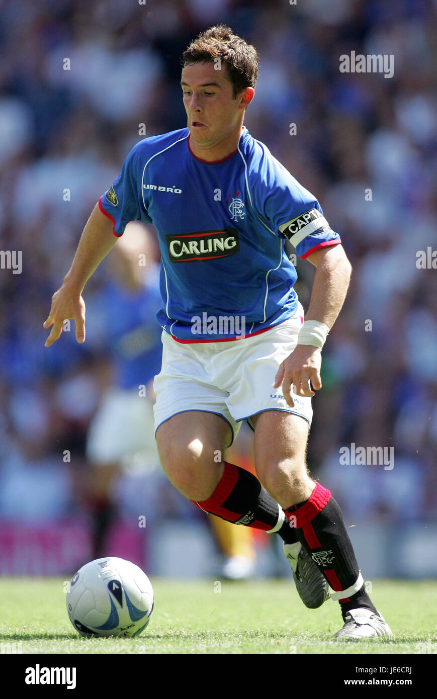 BARRY FERGUSON GLASGOW RANGERS FC IBROX STADIUM GLASGOW SCOTLAND 31 ...