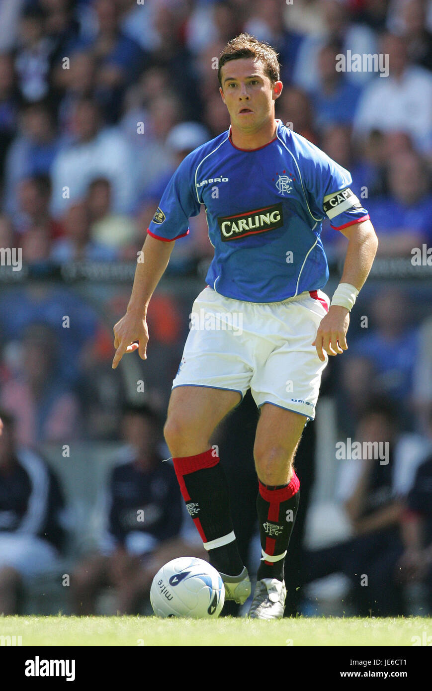 BARRY FERGUSON GLASGOW RANGERS FC IBROX STADIUM GLASGOW SCOTLAND 31 ...