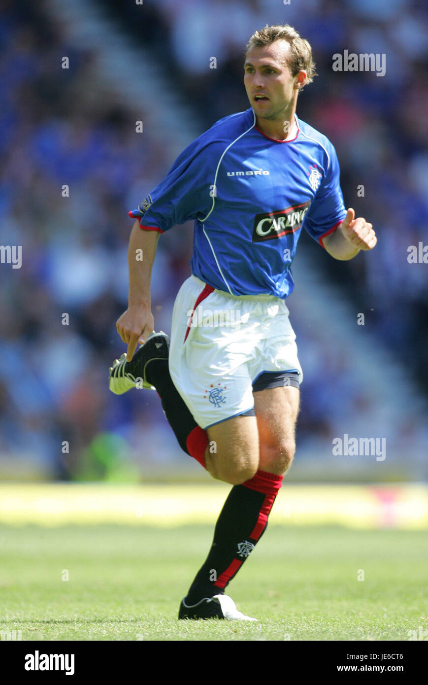 THOMAS BUFFEL GLASGOW RANGERS FC IBROX STADIUM GLASGOW SCOTLAND 31 July ...