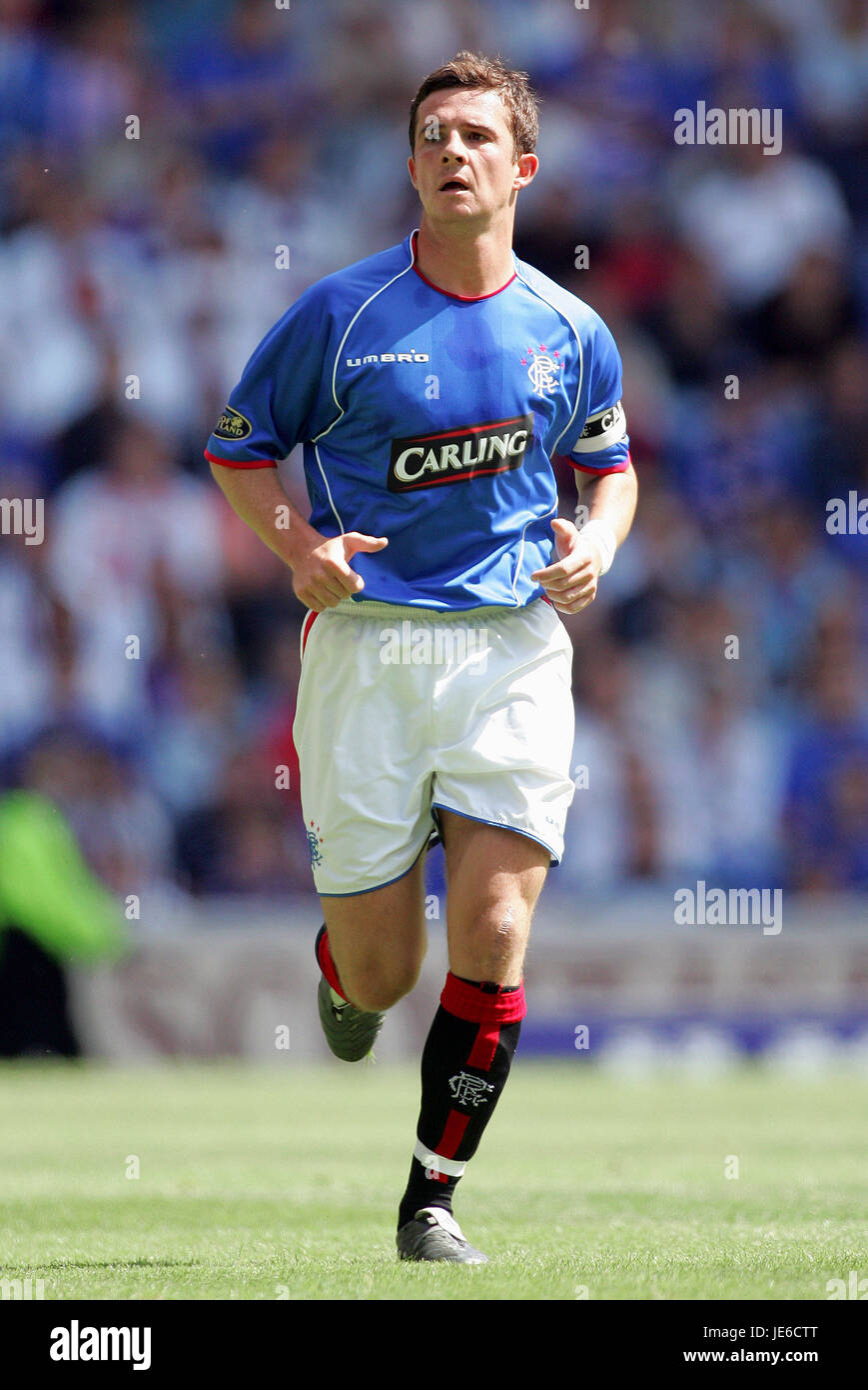 BARRY FERGUSON GLASGOW RANGERS FC IBROX STADIUM GLASGOW SCOTLAND 31 ...