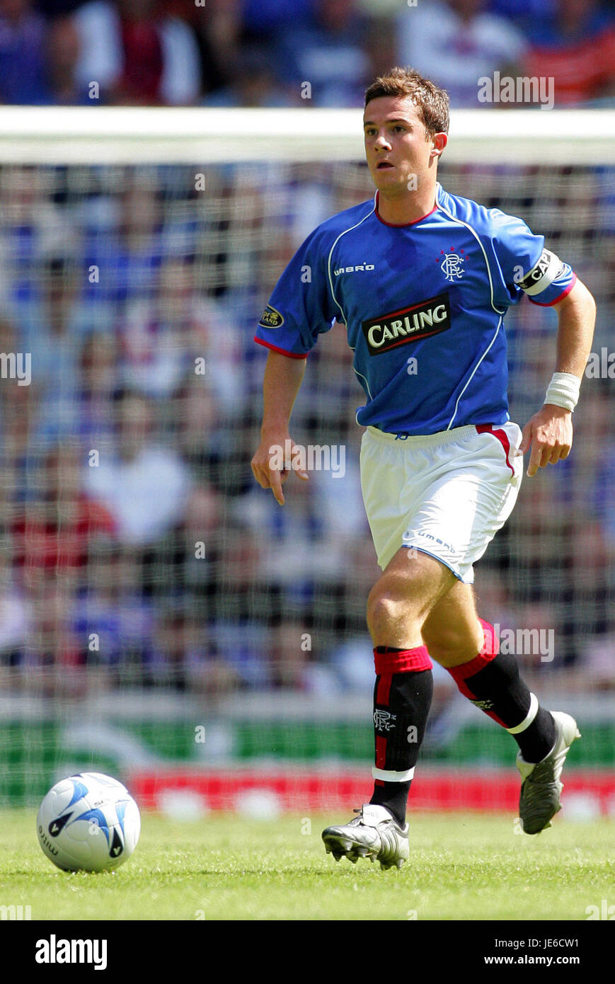 BARRY FERGUSON GLASGOW RANGERS FC IBROX STADIUM GLASGOW SCOTLAND 31 ...