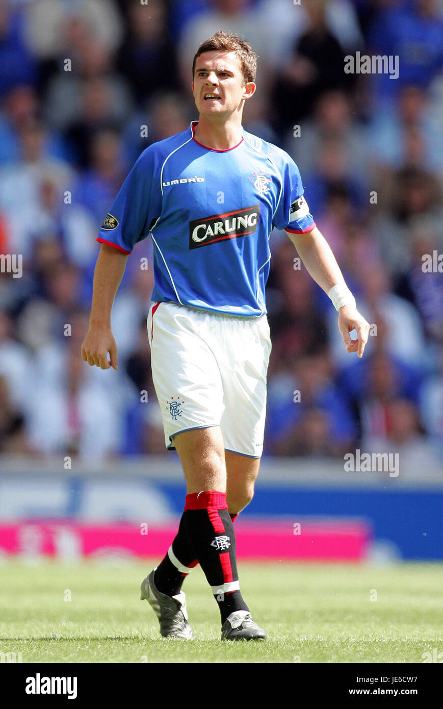BARRY FERGUSON GLASGOW RANGERS FC IBROX STADIUM GLASGOW SCOTLAND 31 ...