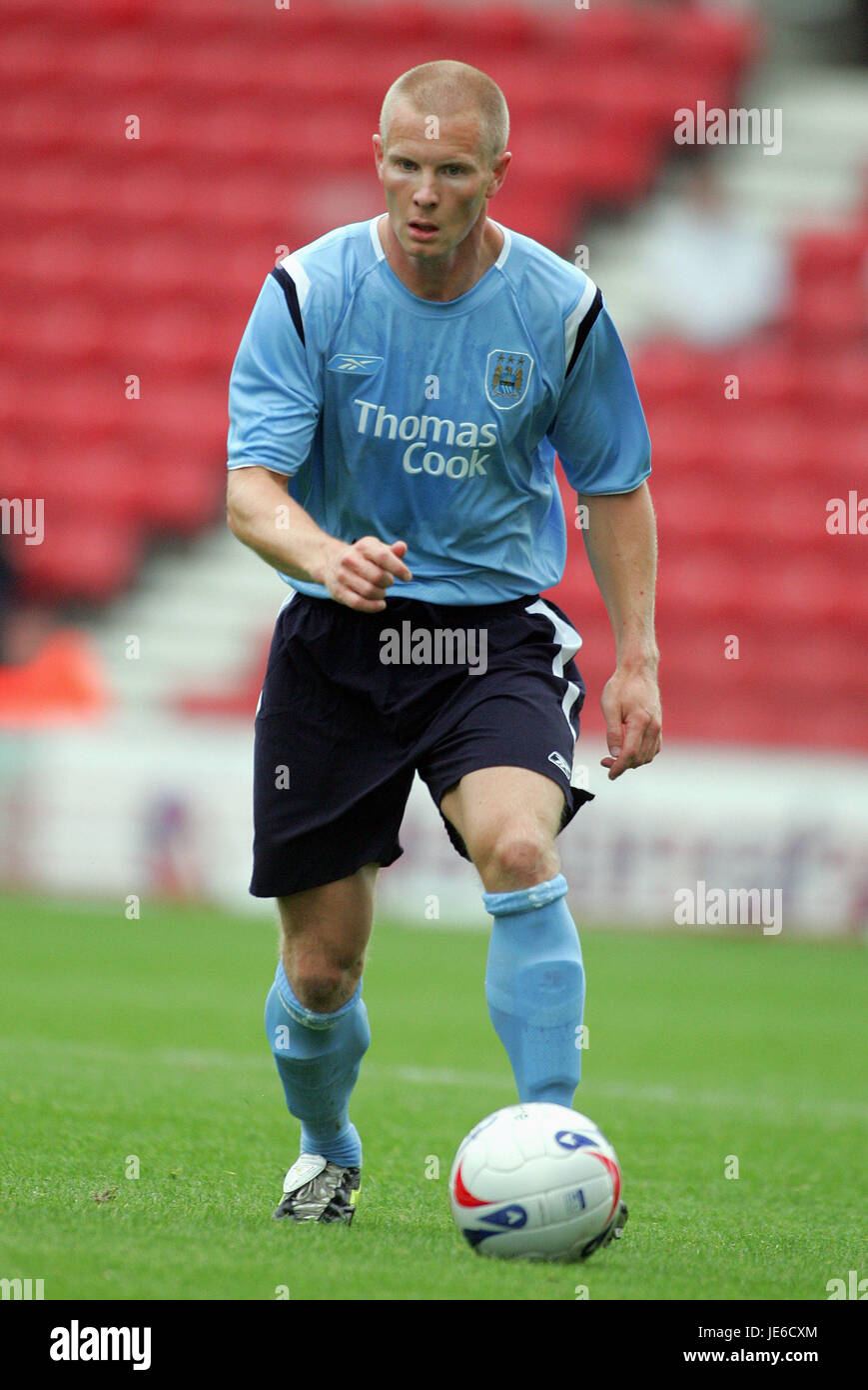 BEN THATCHER MANCHESTER CITY FC THE BRITANIA STADIUM STOKE ENGLAND 01 ...