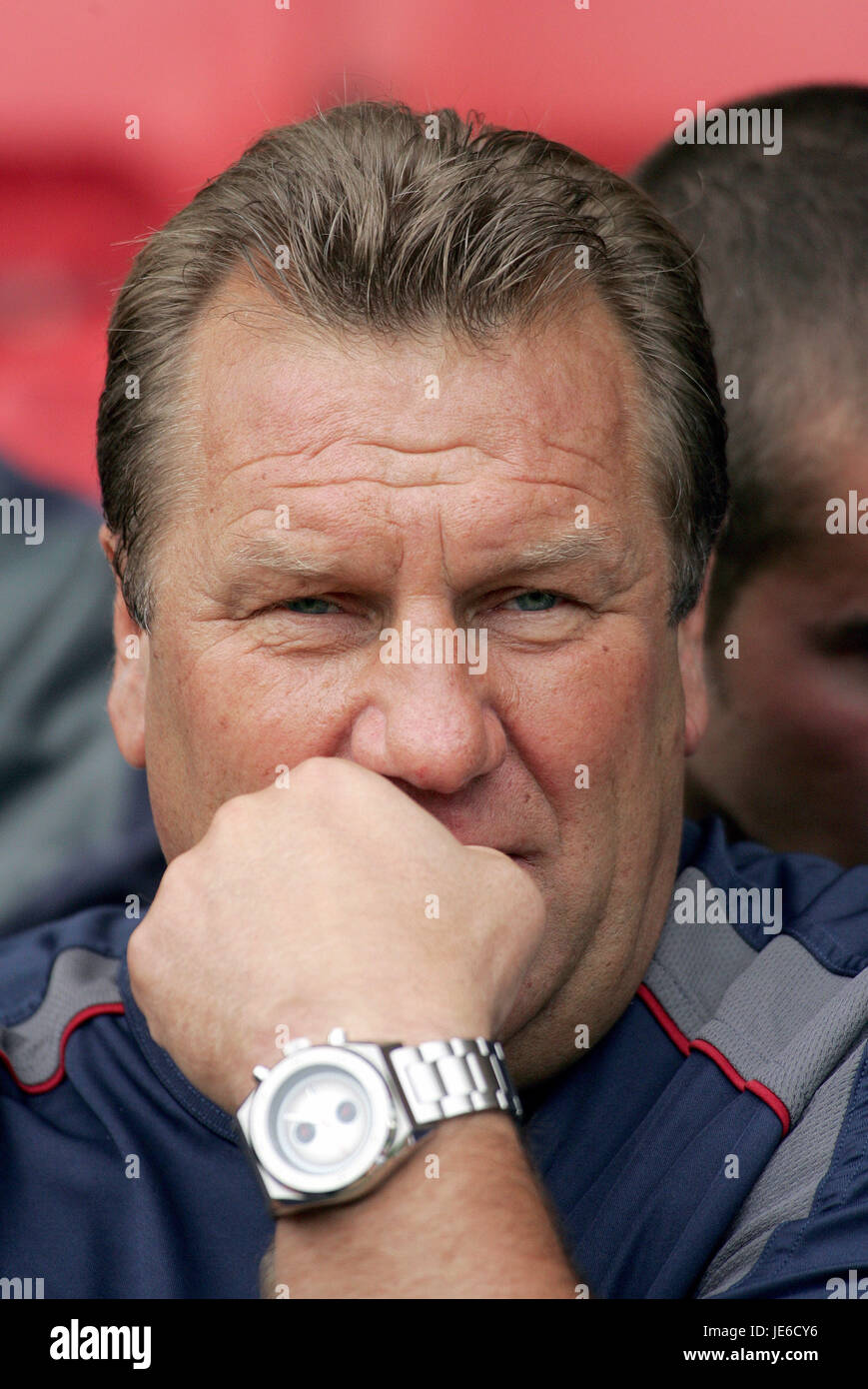 JOHAN BOSKAMP STOKE CITY MANAGER THE BRITANIA STADIUM STOKE ENGLAND 01 ...