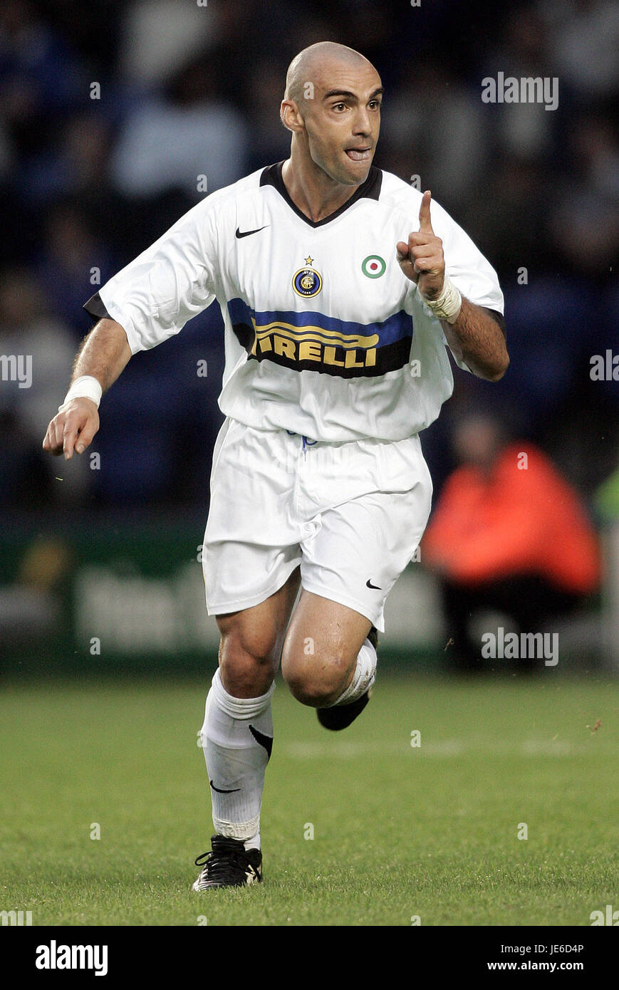 LAMPROS CHOUTOS INTER MILAN THE WALKERS STADIUM LEICESTER 25 July 2005 ...