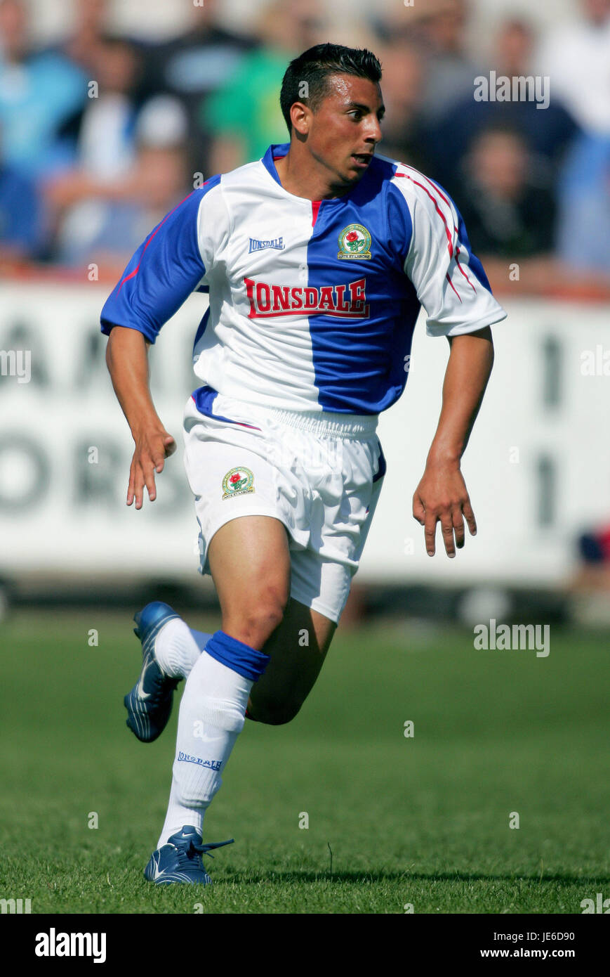 SERGIO PETER BLACKBURN ROVERS FC 16 July 2005 Stock Photo - Alamy