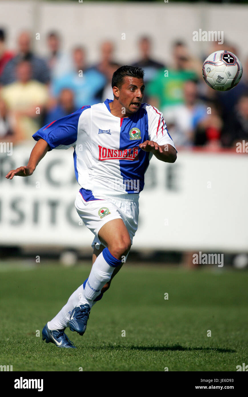 SERGIO PETER BLACKBURN ROVERS FC 16 July 2005 Stock Photo - Alamy