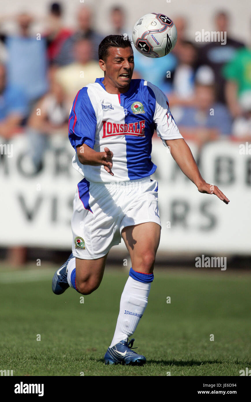 SERGIO PETER BLACKBURN ROVERS FC 16 July 2005 Stock Photo - Alamy