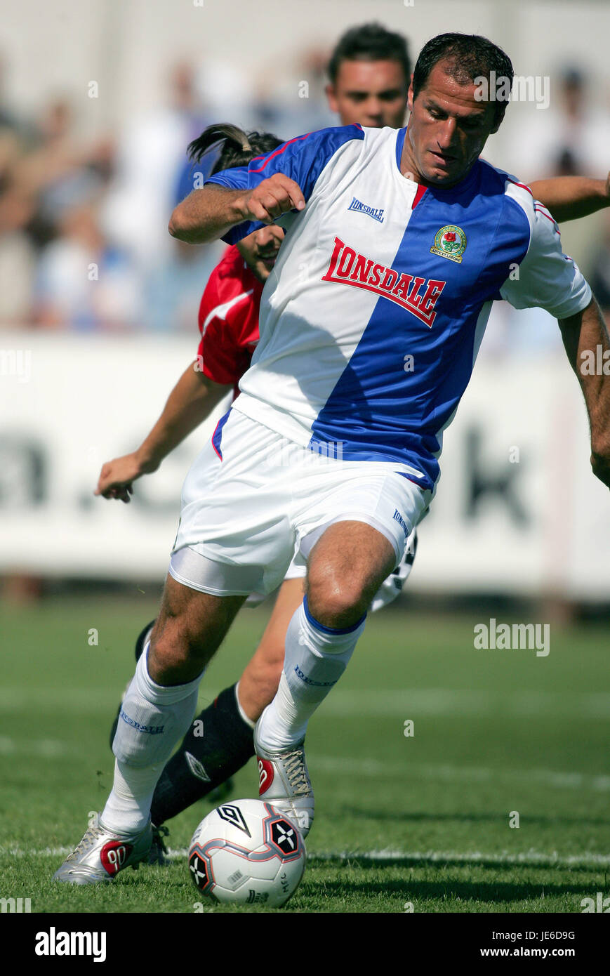 SHEFQI KUQI BLACKBURN ROVERS FC 16 July 2005 Stock Photo - Alamy
