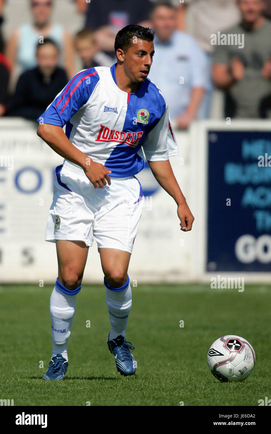 SERGIO PETER BLACKBURN ROVERS FC 16 July 2005 Stock Photo - Alamy