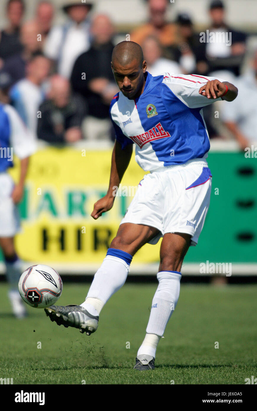 STEVEN REID BLACKBURN ROVERS FC 16 July 2005 Stock Photo - Alamy