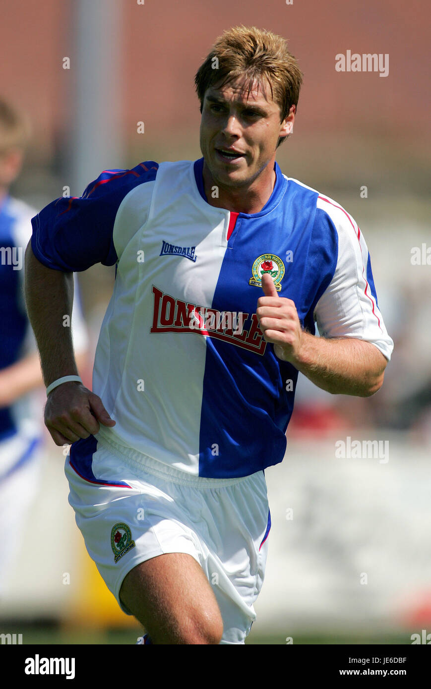 GARY FLITCROFT BLACKBURN ROVERS FC 16 July 2005 Stock Photo - Alamy