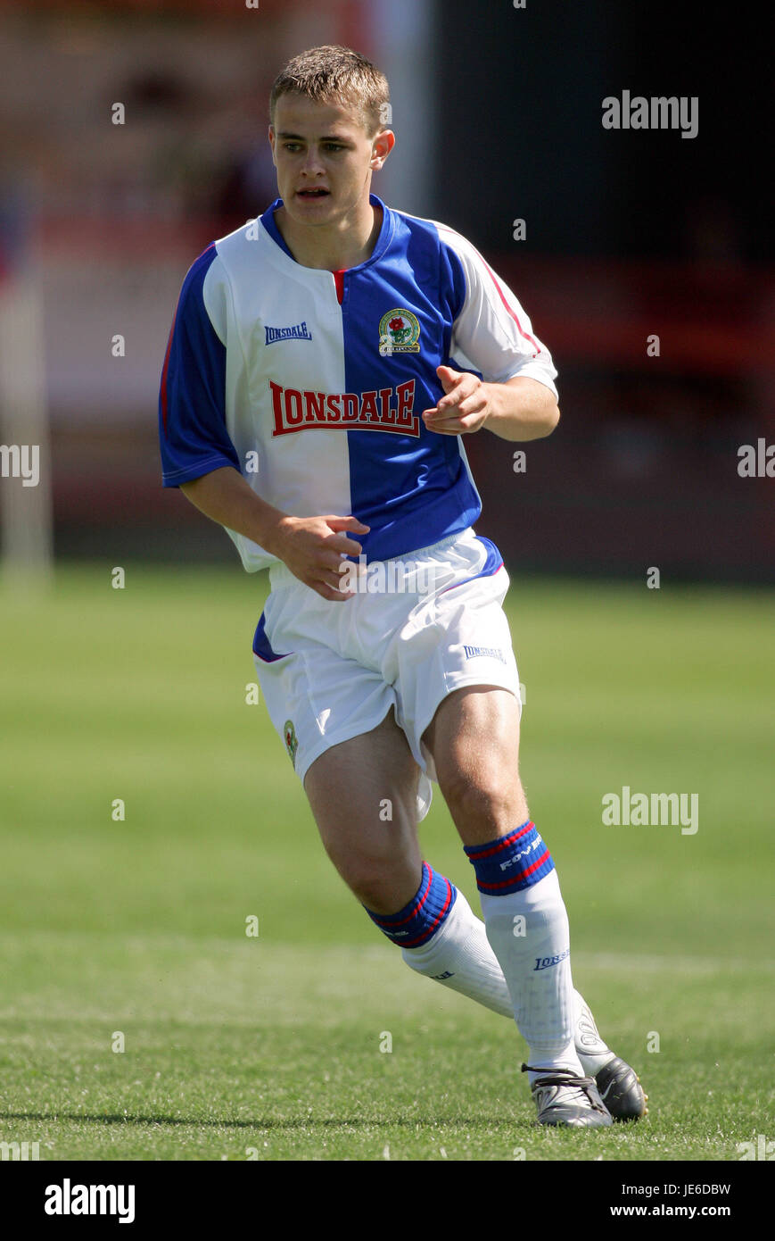 ANDY TAYLOR BLACKBURN ROVERS FC 16 July 2005 Stock Photo - Alamy