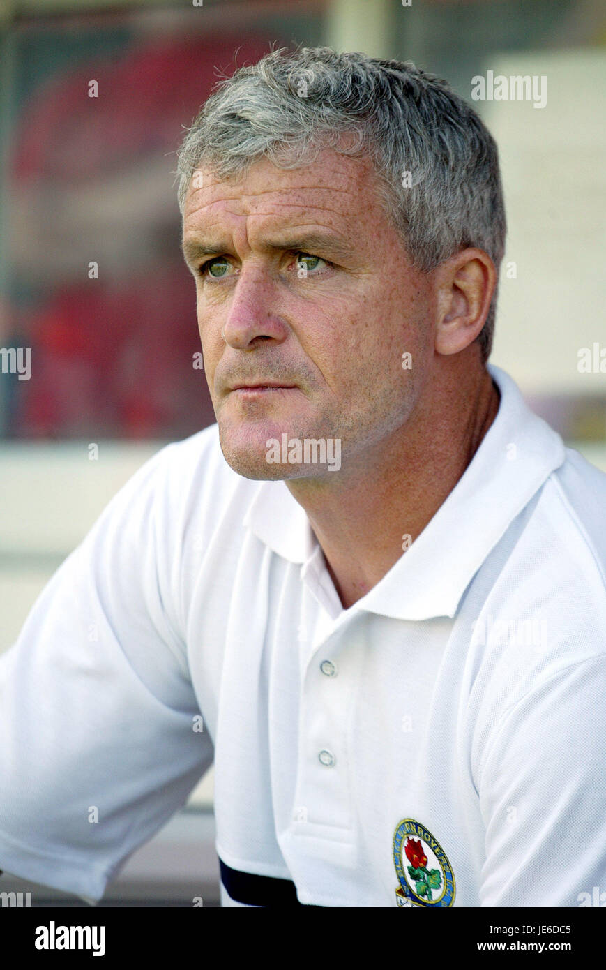 MARK HUGHES BLACKBURN ROVERS FC MANAGER 16 July 2005 Stock Photo - Alamy