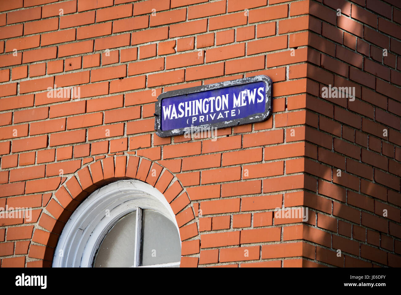 Washington Mews, Greenwich Village, New York Stock Photo - Alamy
