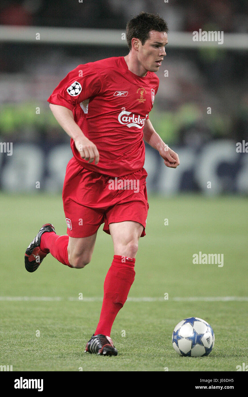 STEVE FINNAN CHAMPIONS LEAGUE FINAL 2005 ISTANBUL TURKEY 25 May 2005 ...
