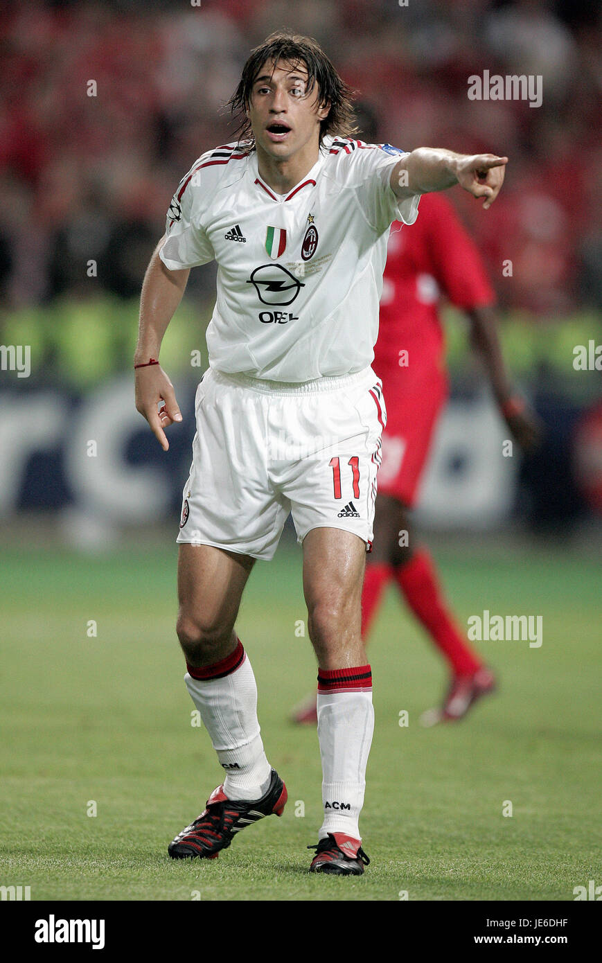 HERNAN CRESPO CHAMPIONS LEAGUE FINAL 2005 ISTANBUL TURKEY 25 May 2005 ...