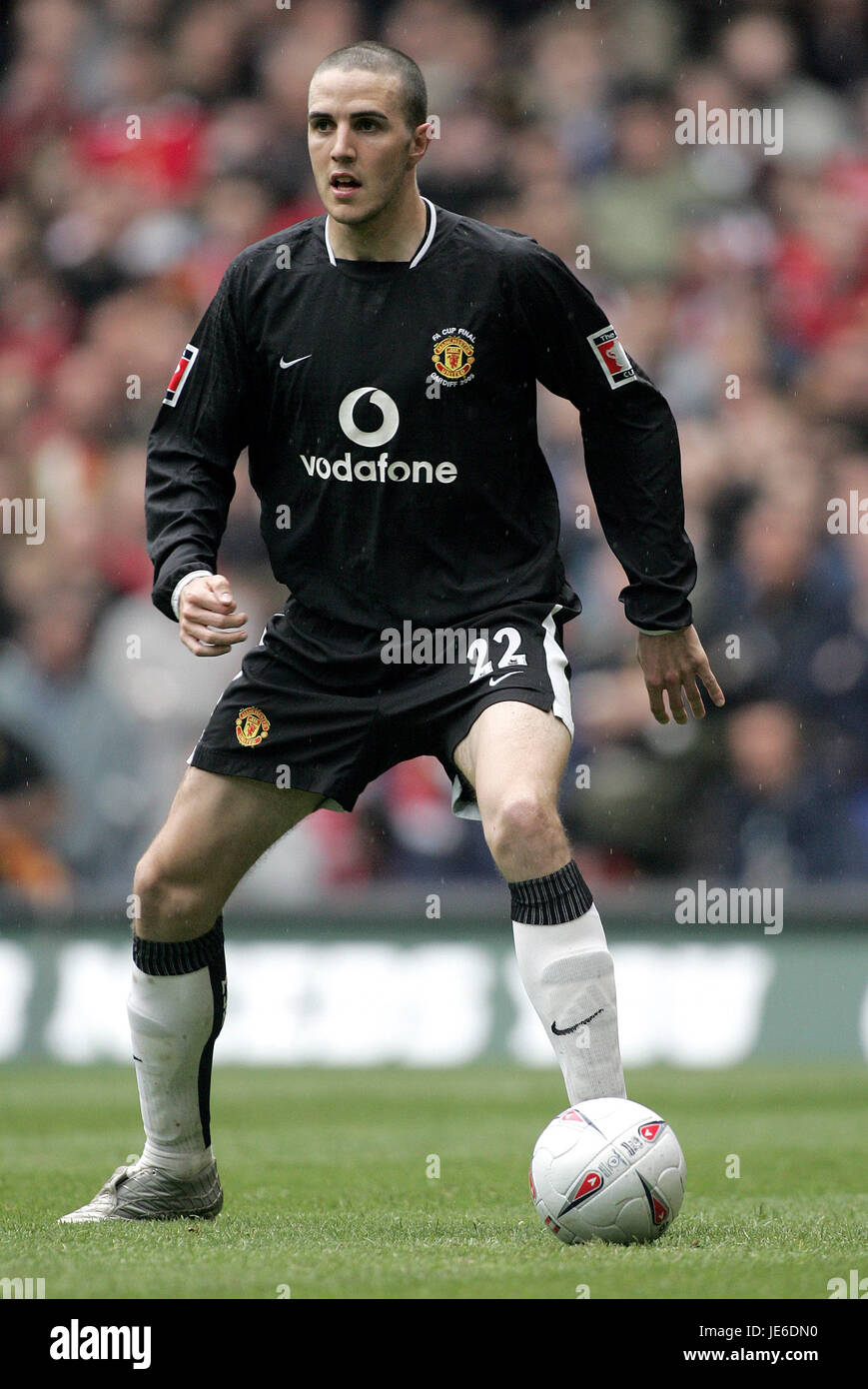 JOHN O'SHEA MANCHESTER UNITED FC MILLENNIUM STADIUM CARDIFF WALES 21 ...