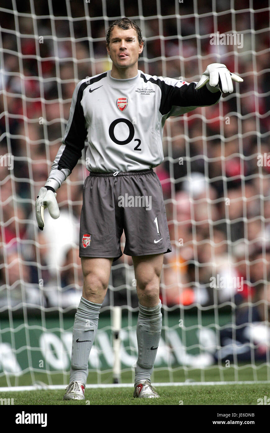 JENS LEHMANN ARSENAL FC MILLENNIUM STADIUM CARDIFF WALES 21 May 2005 ...