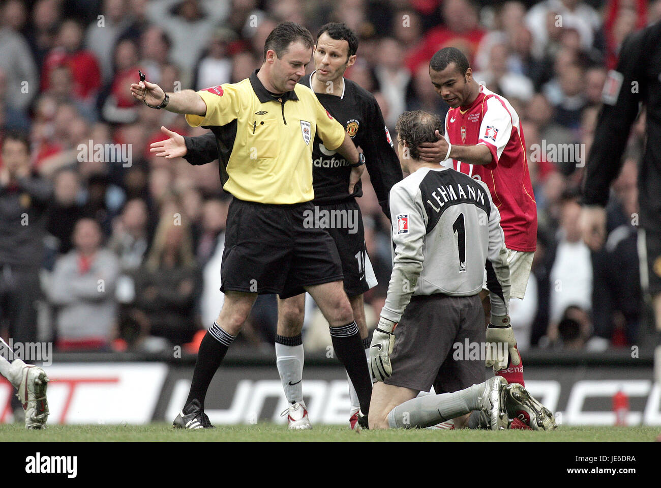STYLES GIGGS COLE & LEHMANN ARSENAL V MANCHESTER UNITED MILLENNIUM ...