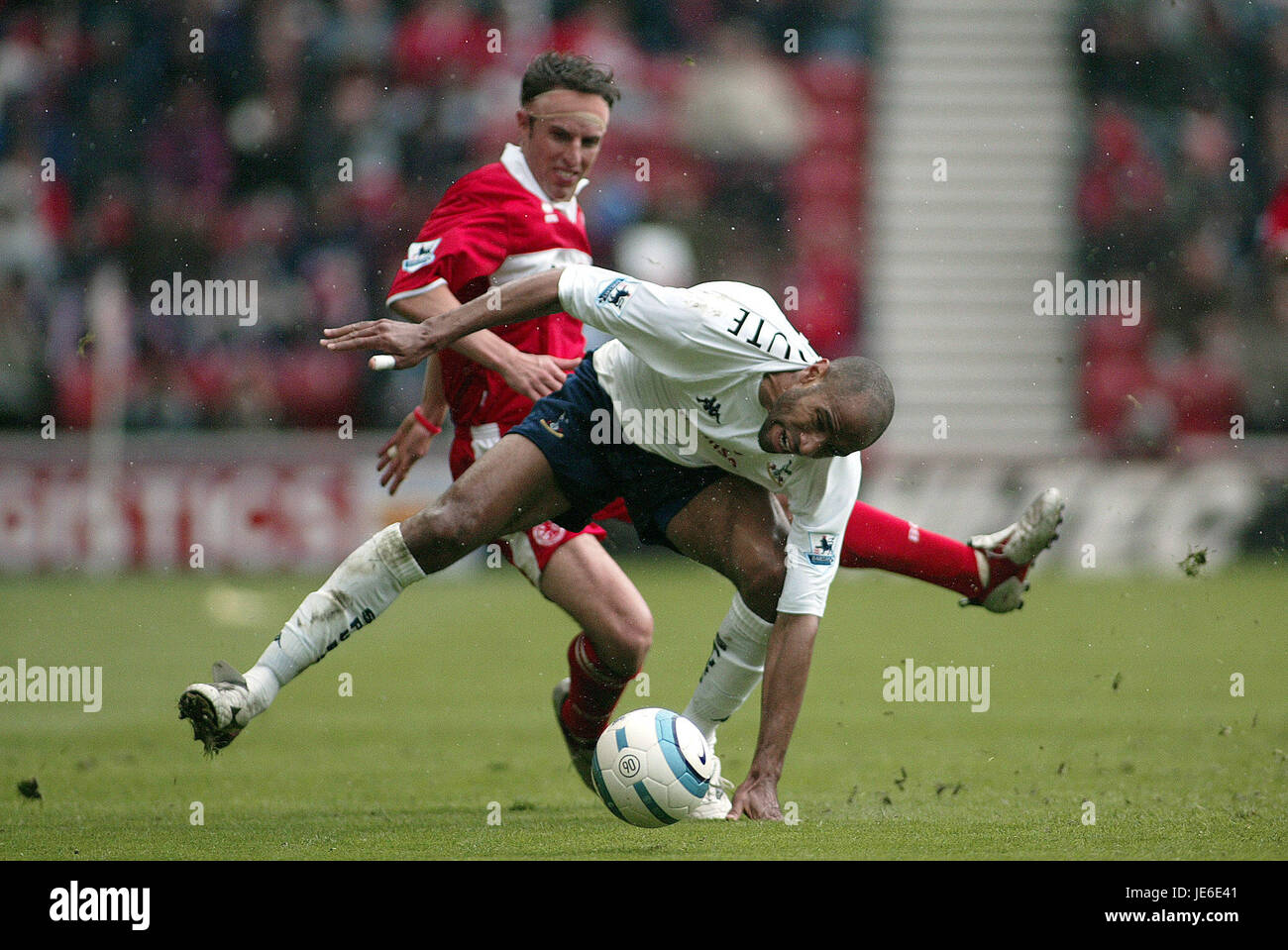 STEPHEN KELLY STEWART DOWNING MIDDLESBROUGH V TOTTENHAM RIVERSIDE ...