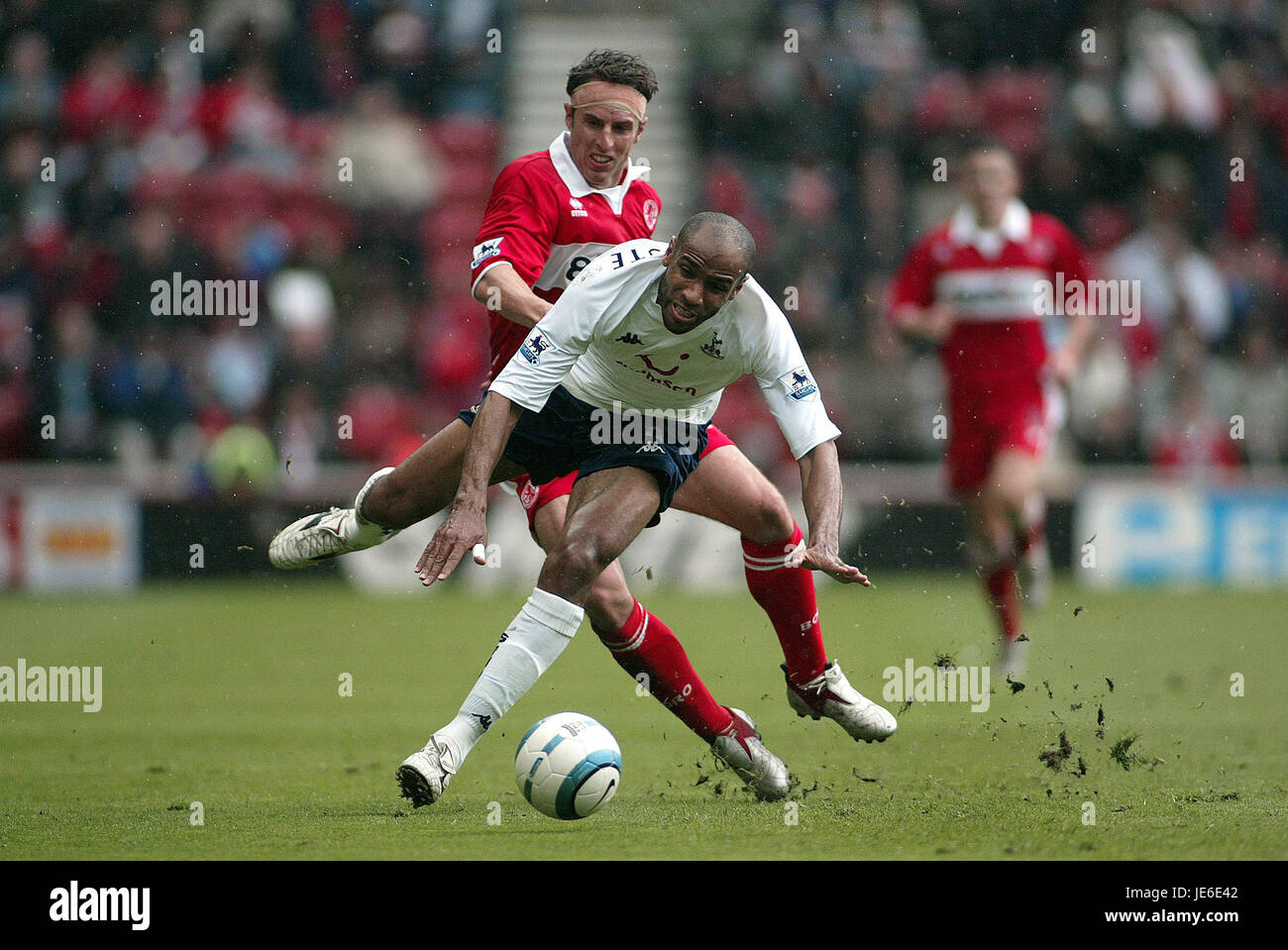STEPHEN KELLY STEWART DOWNING MIDDLESBROUGH V TOTTENHAM RIVERSIDE ...