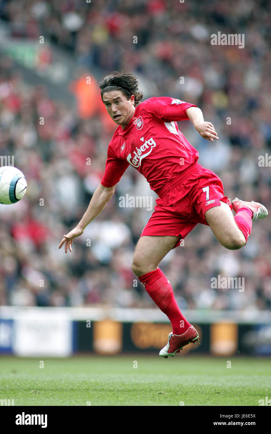 HARRY KEWELL LIVERPOOL FC ANFIELD LIVERPOOL ENGLAND 30 April 2005 Stock ...