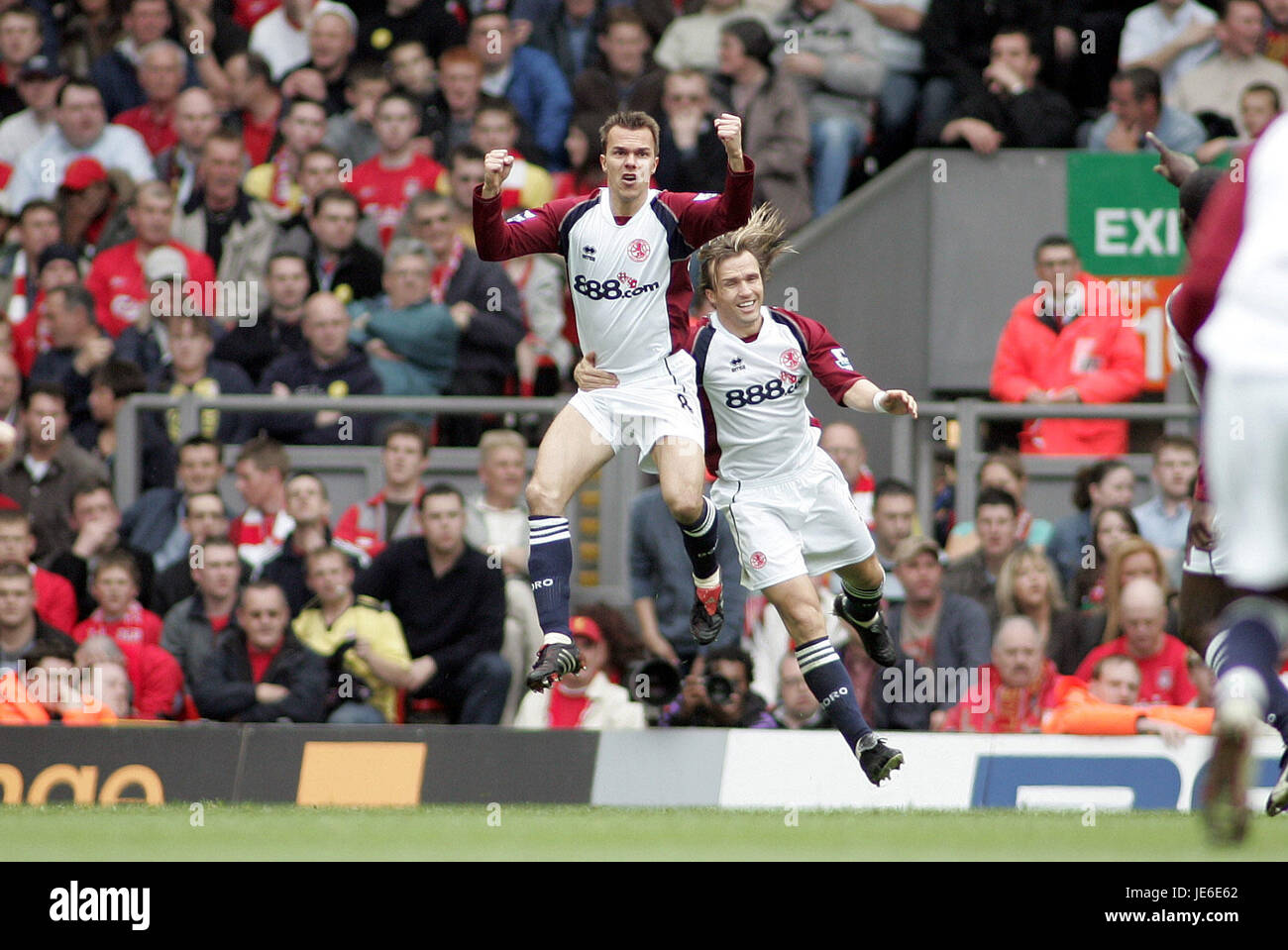 SZILARD NEMETH & BOLO ZENDEN LIVERPOOL V MIDDLESBROUGH ANFIELD ...
