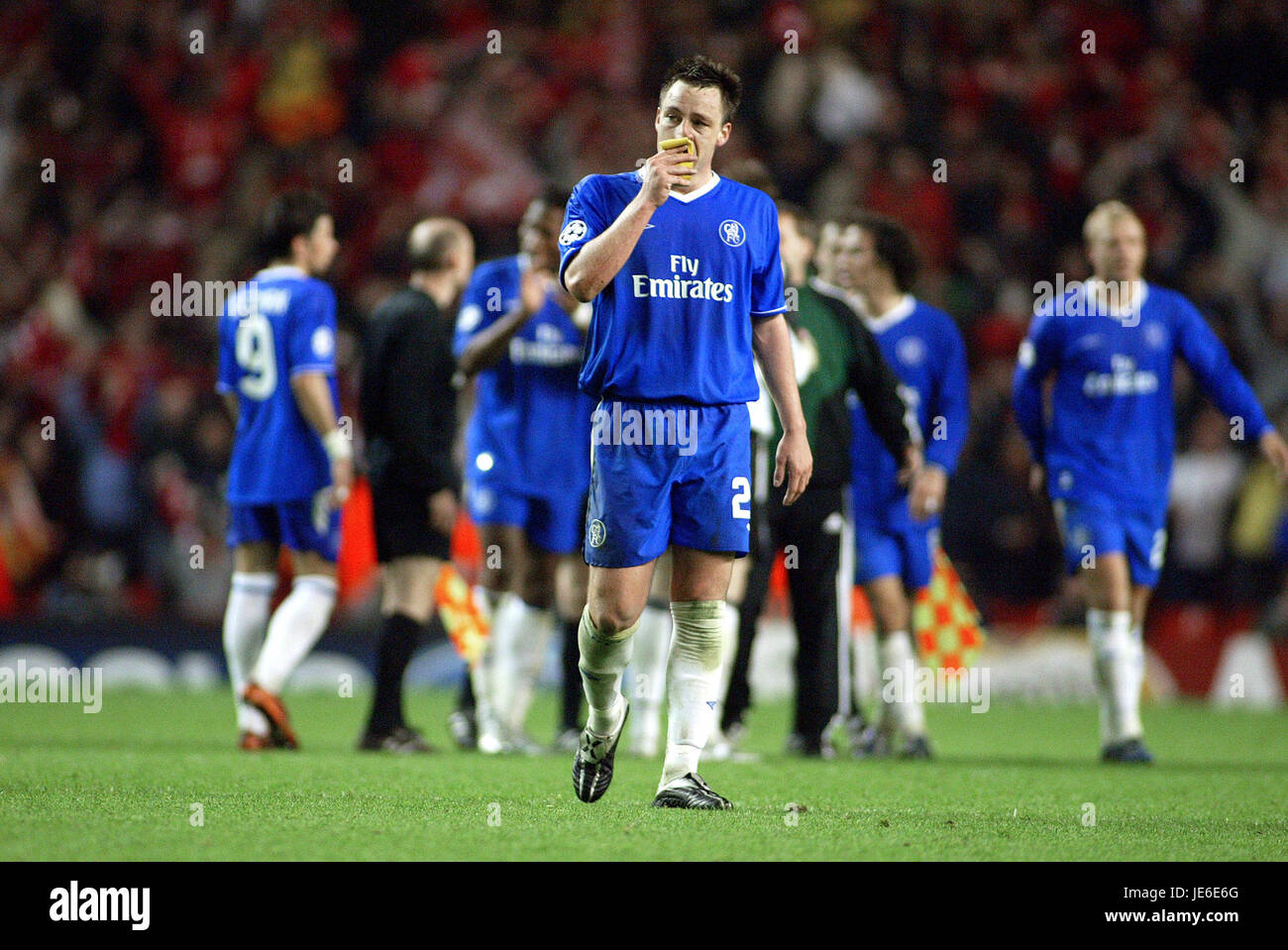 JOHN TERRY AFTER DEFEAT LIVERPOOL V CHELSEA ANFIELD LIVERPOOL ENGLAND ...