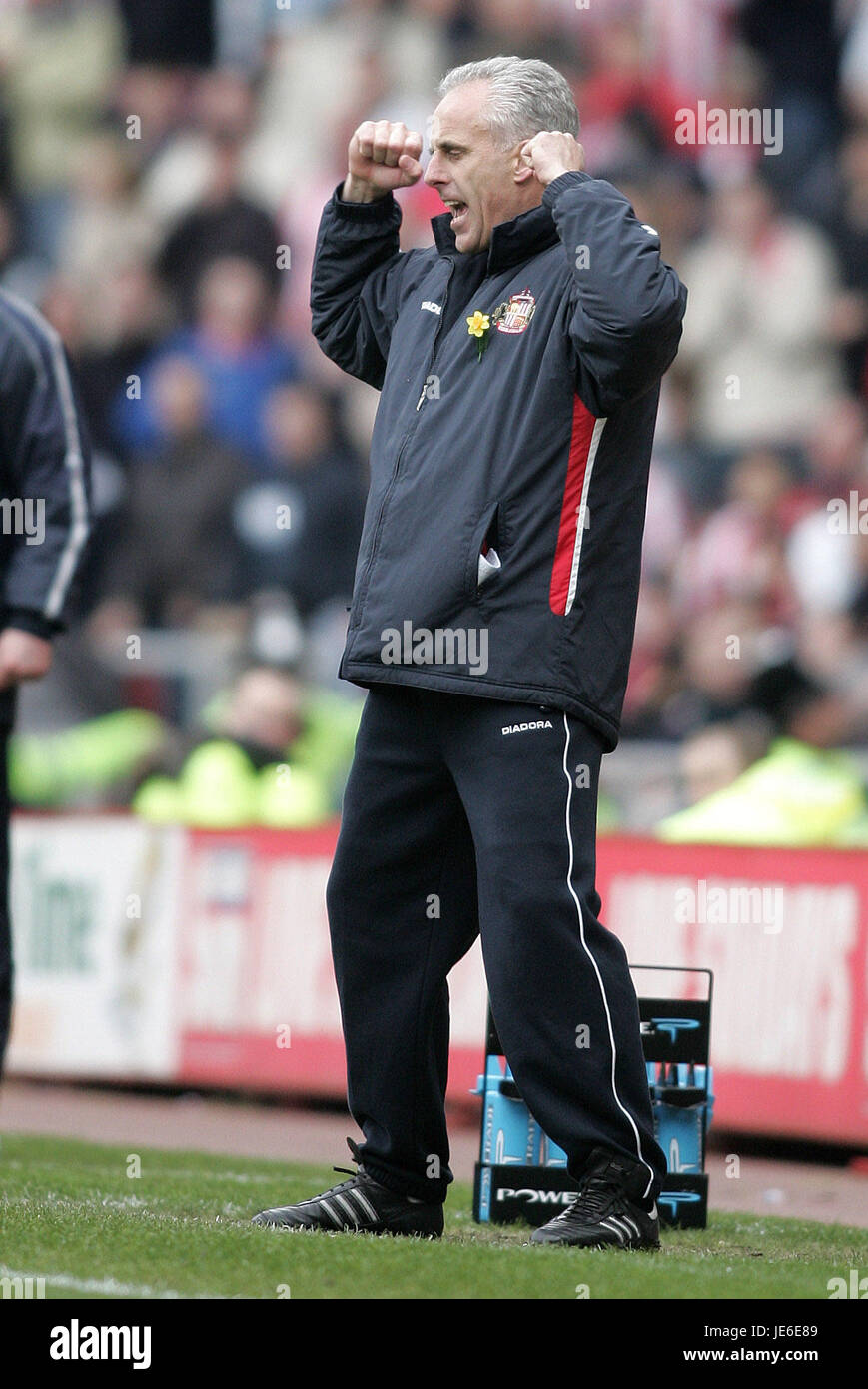 MICK MCCARTHY SUNDERLAND MANAGER STADIUM OF LIGHT SUNDERLAND 23 April ...