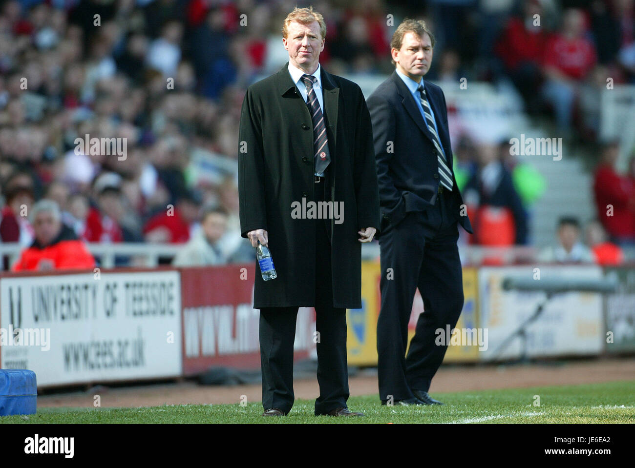 STEVE MCCLAREN & BRYAN ROBSON MIDDLESBROUGH V WEST BROM RIVERSIDE ...
