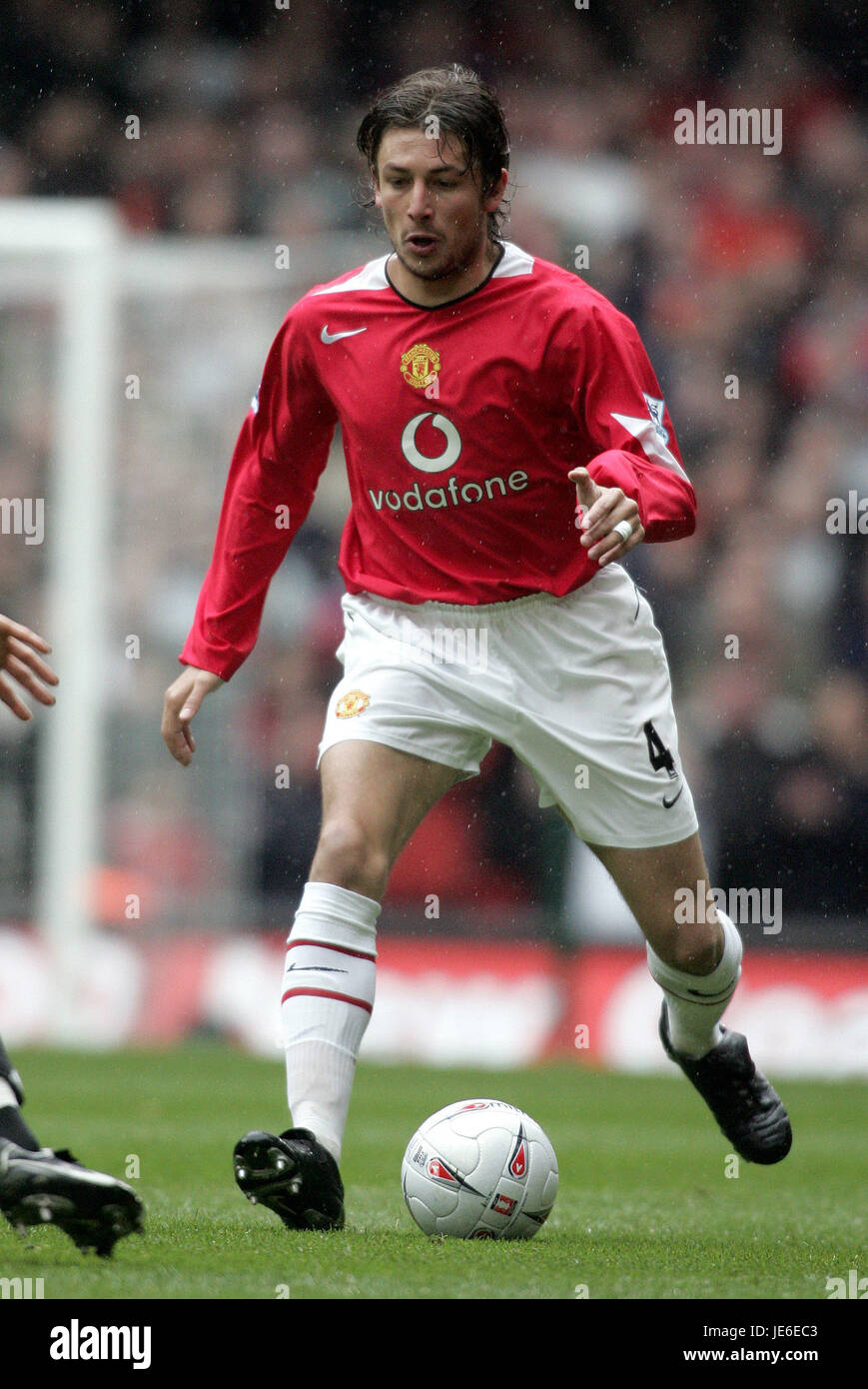 GABRIEL HEINZE MANCHESTER UNITED FC MILLENNIUM STADIUM. CARDIFF WALES ...