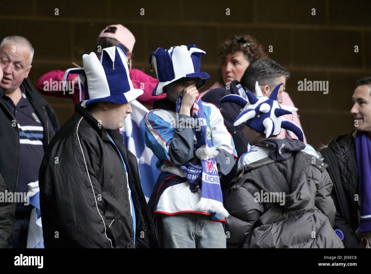 Blackburn rovers fans stadium hi-res stock photography and images - Alamy