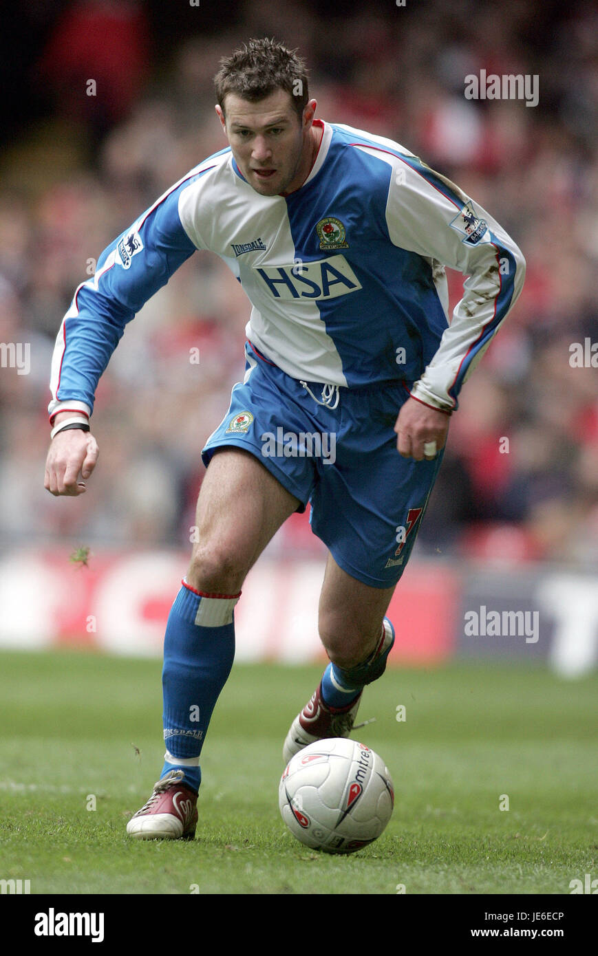 BRETT EMERTON BLACKBURN ROVERS FC MILLENNIUM STADIUM CARDIFF WALES 16 ...